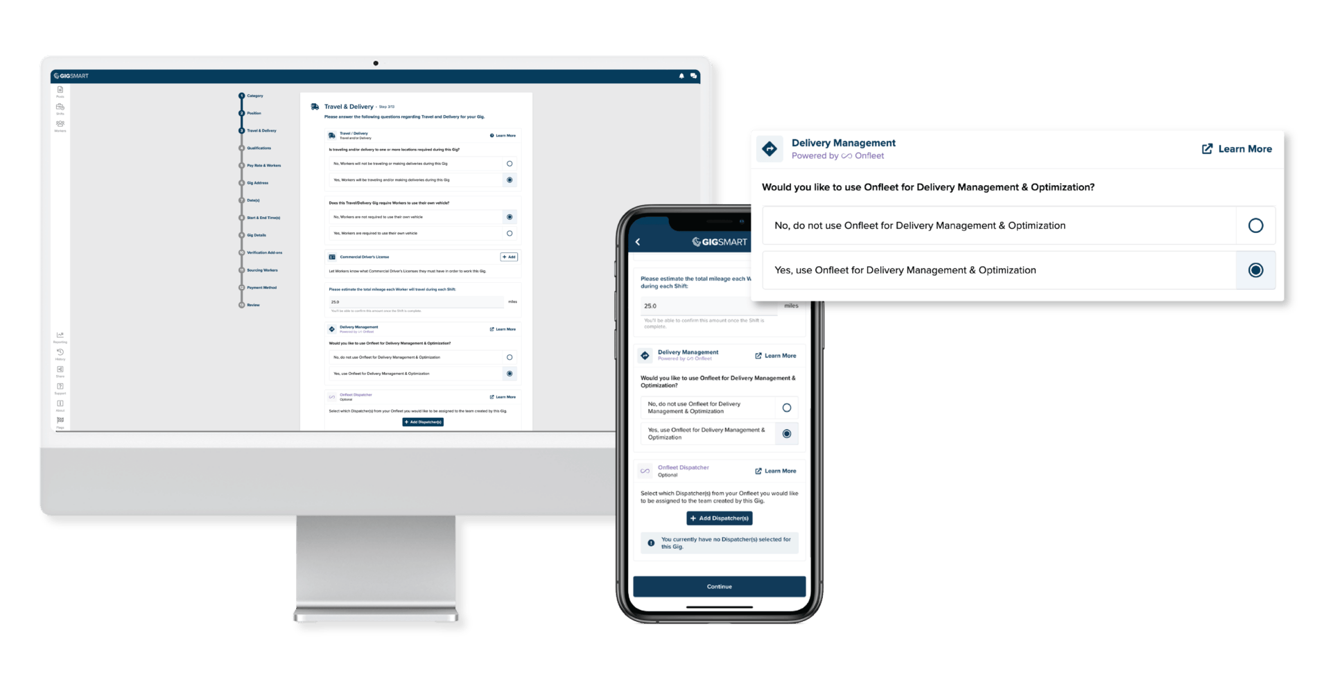 How to Use the GigSmart Onfleet Integration | GigSmart